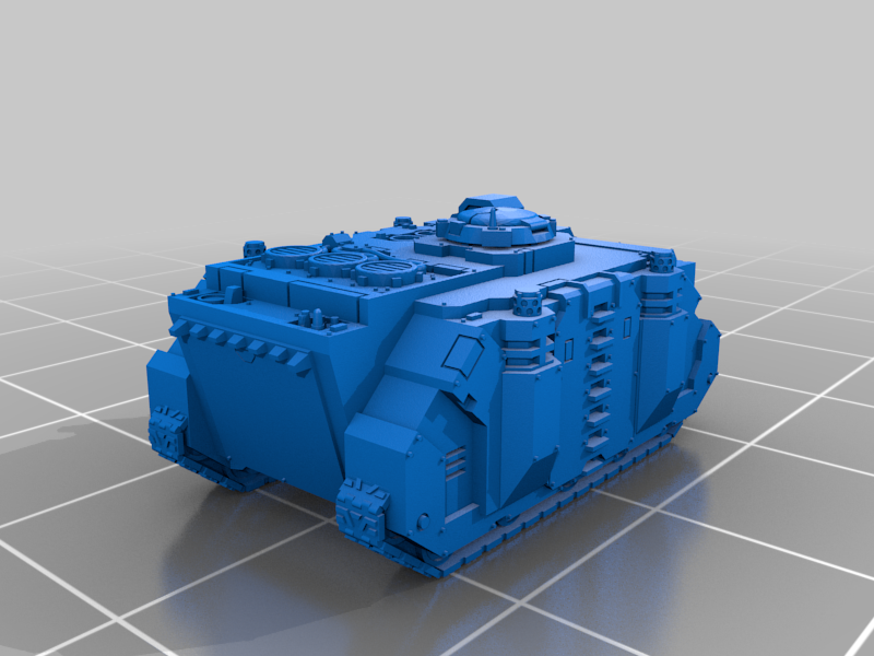 Free STL file Epic Revenger 6mm Tank for Vindicators 🪖・3D printable ...