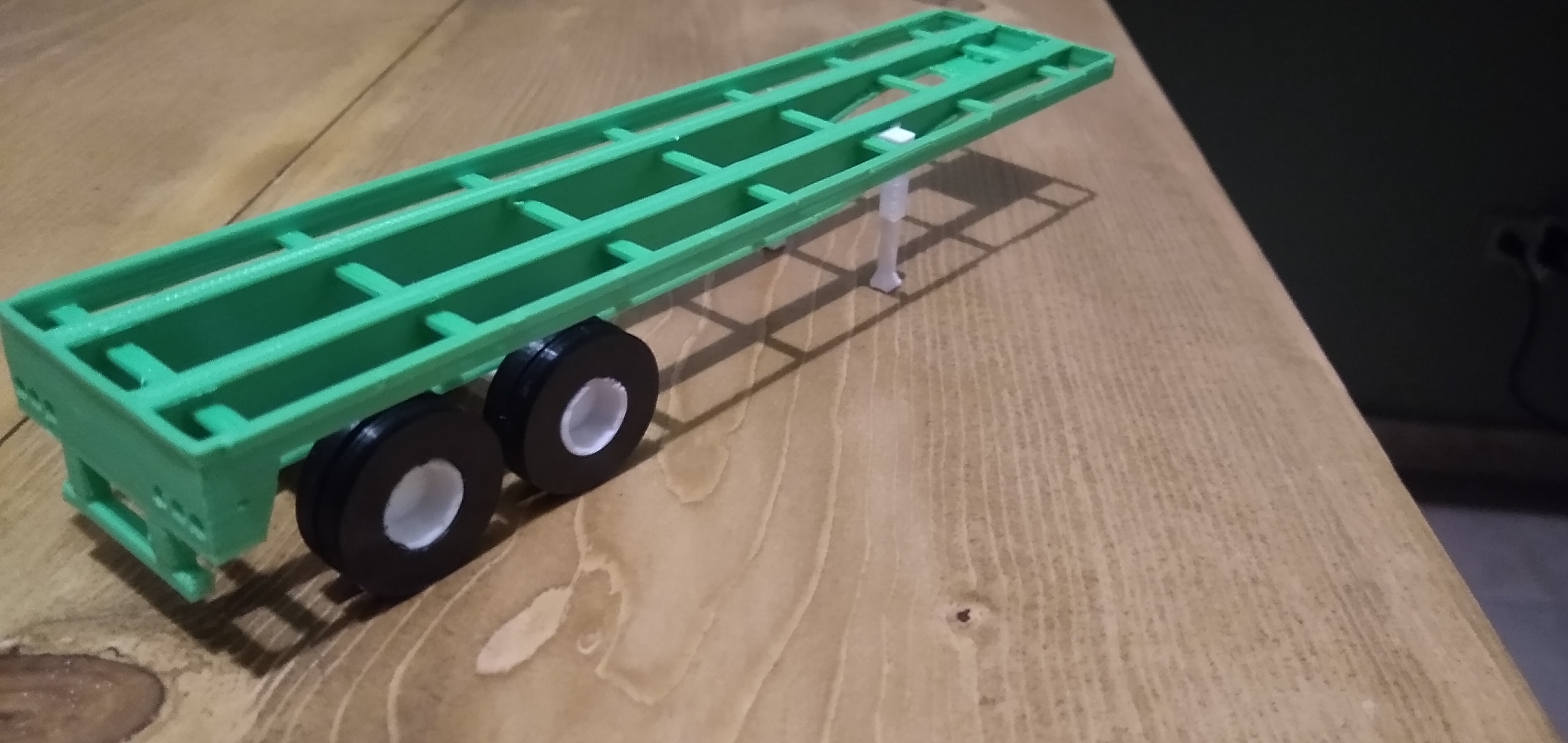 STL file Flatbed - Trailer・3D print design to download・Cults