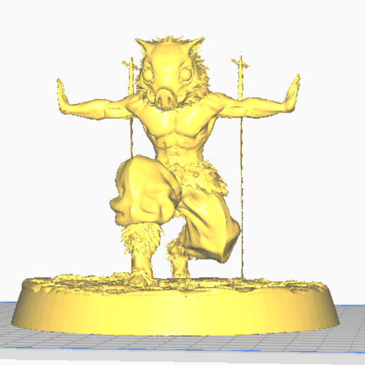 Download free STL file Inosuke • Template to 3D print ・ Cults
