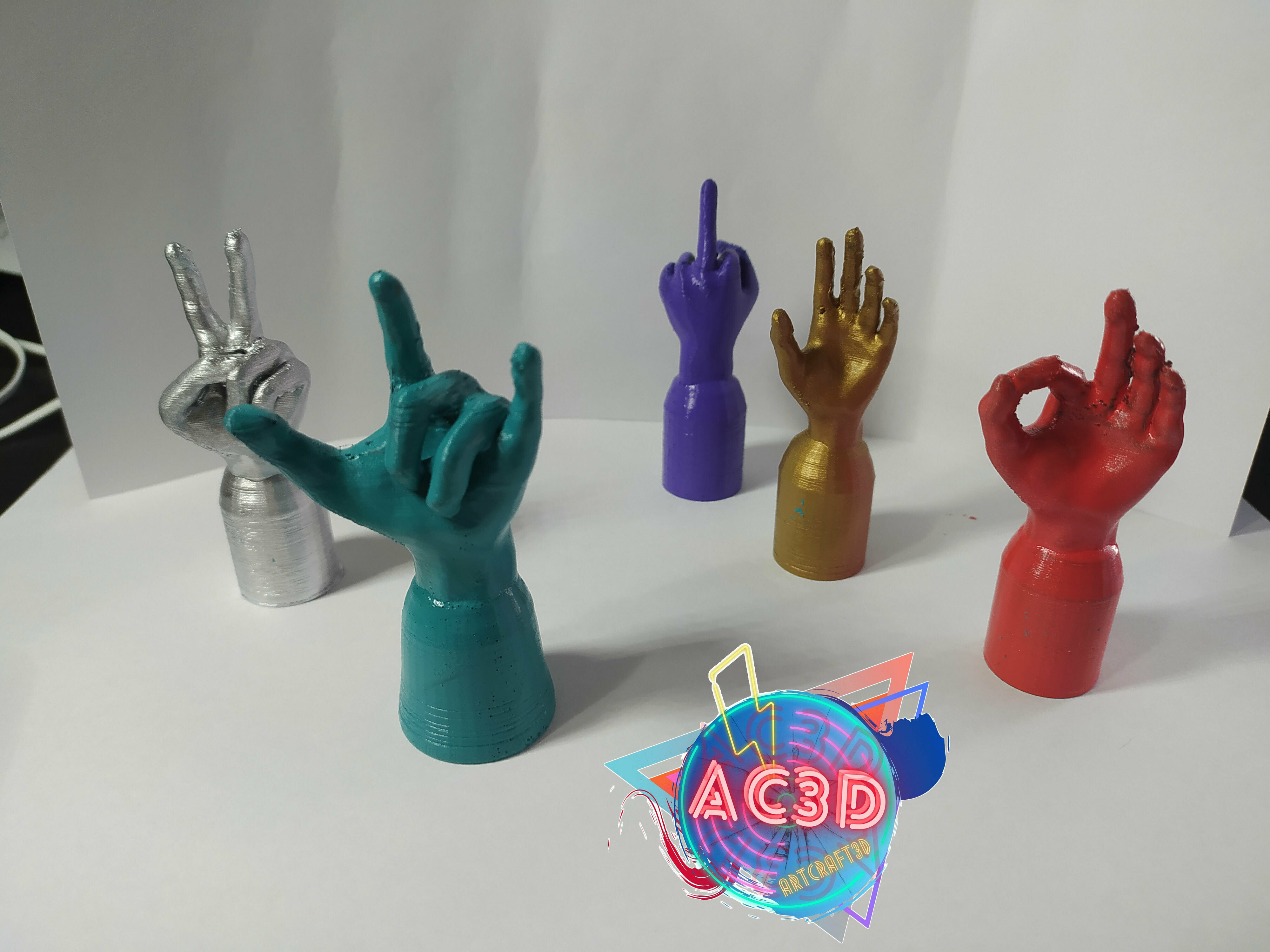 STL file Hands Fingers・3D printing template to download・Cults