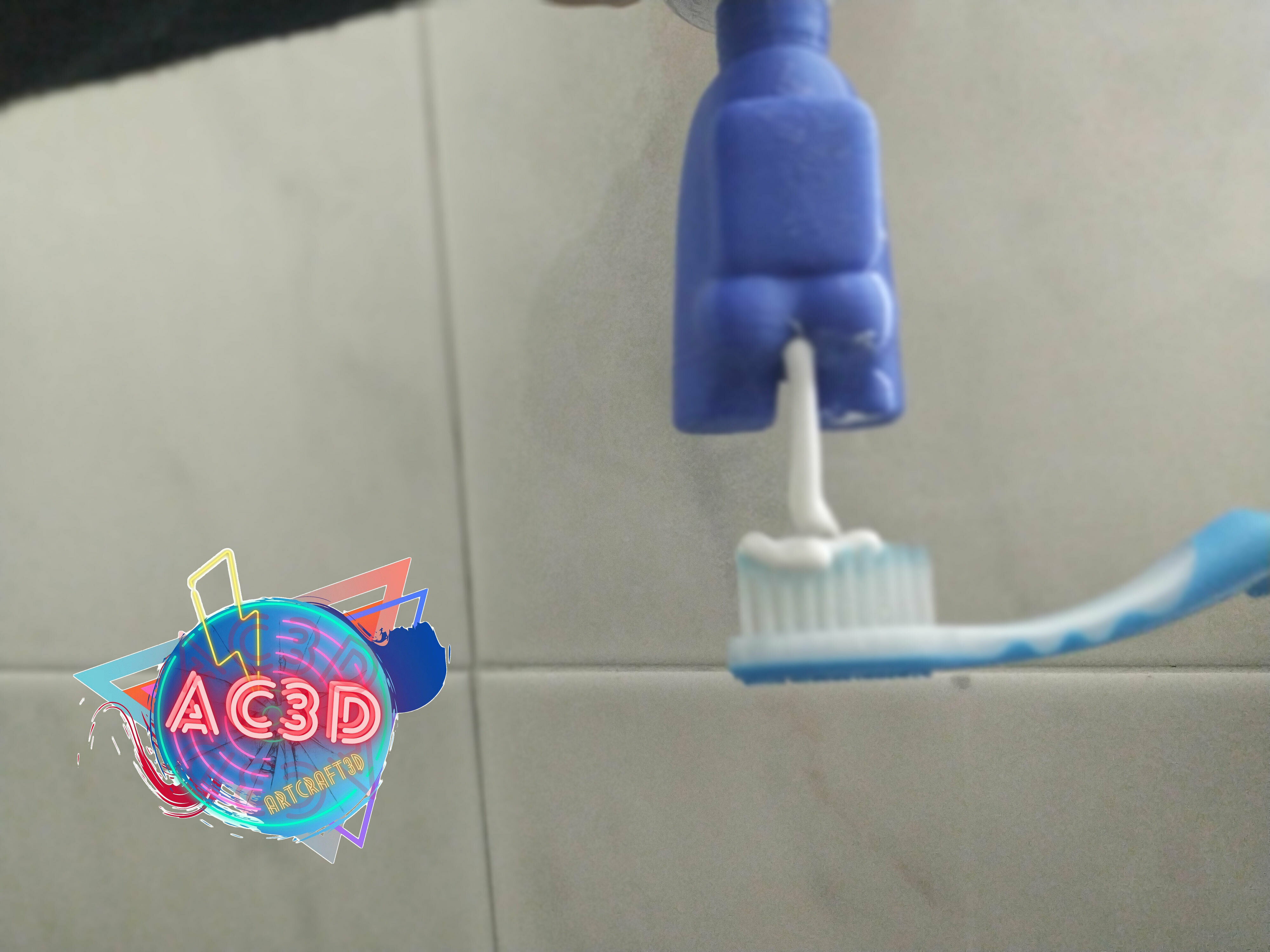 STL file Among us toothpaste・3D printing model to download・Cults