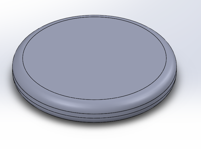 Free STL file Simple disk・3D printer design to download・Cults