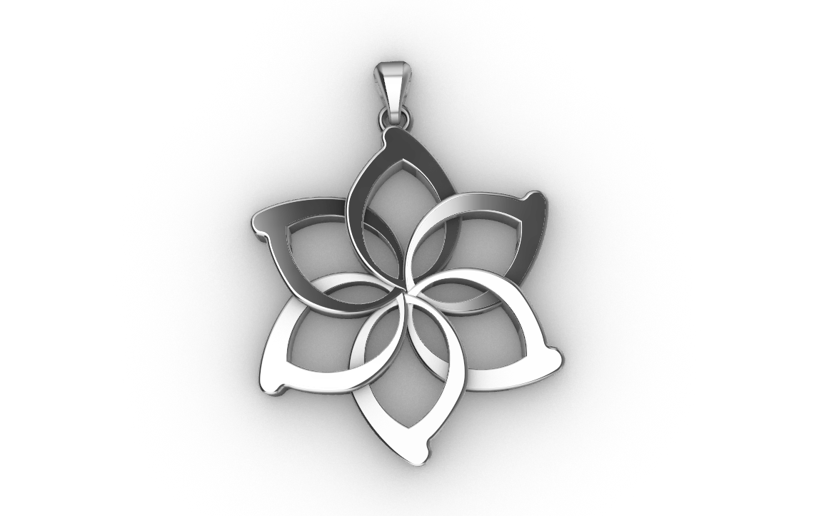 STL file Galadriel Lord of the ring pendant 💍・3D printable model to ...