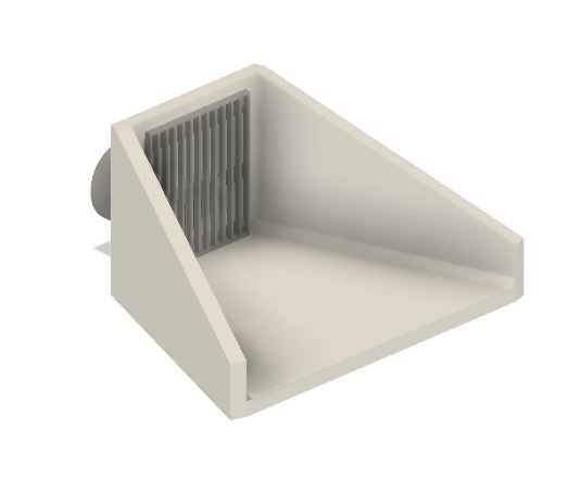 STL file Model Railway Reinforced concrete head wall SPILLWAY OUTFALL 🛤 ...