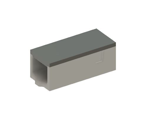STL file Model Railway Concrete Lineside Trunking 🛤️・3D print design to ...