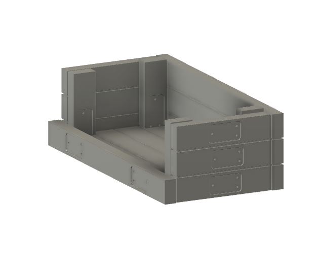 STL file Model Railway Lineside Sleeper Ballast Bins 🛤️・3D print design ...