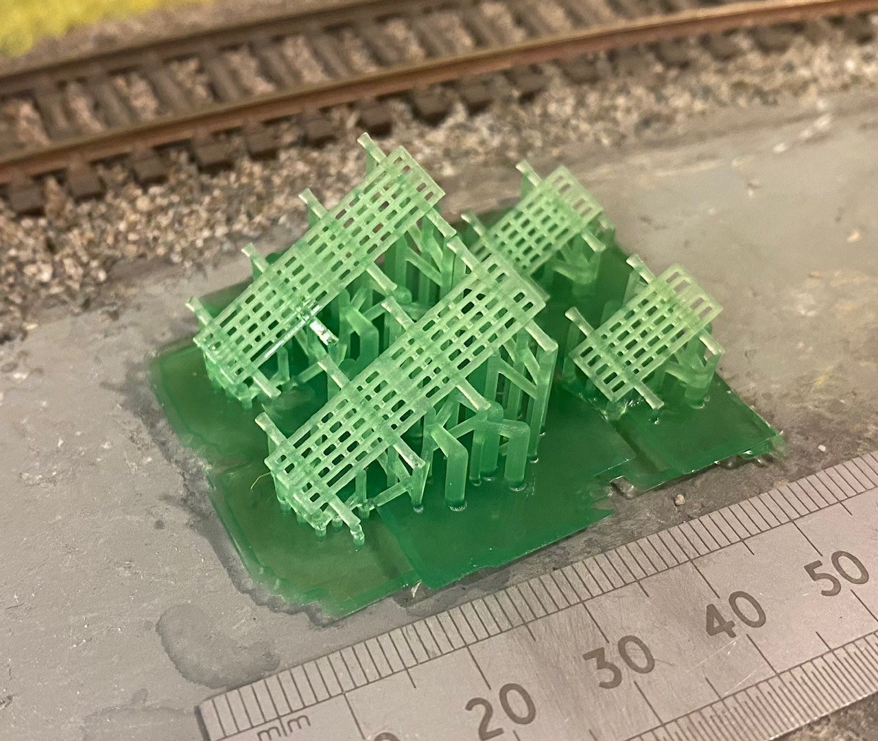 STL-Datei Modellbahn - TPWS-Gitter 🚆・3D-druckbare Vorlage zum ...