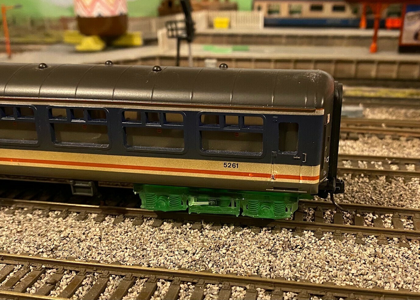 STL file OO MK2 and MK2A Coach Bogie with NEM Socket to fit Hornby ...
