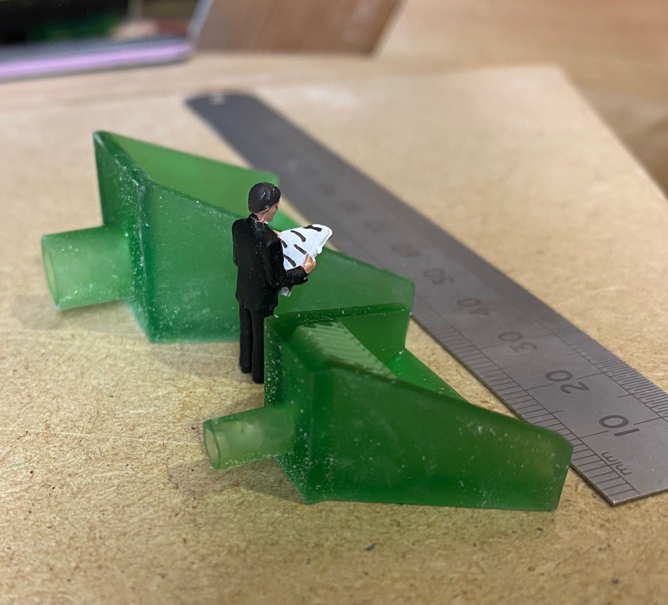 STL file Model Railway Reinforced concrete head wall SPILLWAY OUTFALL 🛤 ...