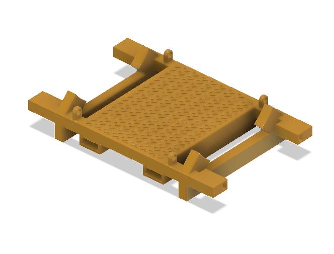 STL file Model Railway - Wheelset Cradles 🛤️・3D printable model to ...