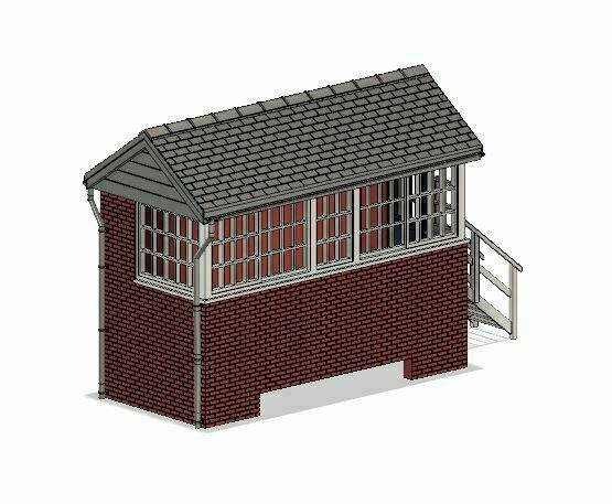Stl File Model Railway Signal Box 🛤️・3d Printable Model To Download・cults