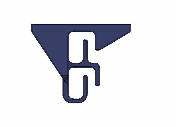 STL file Model Railway Railroad Cable Management Brackets 🛤️・3D print ...