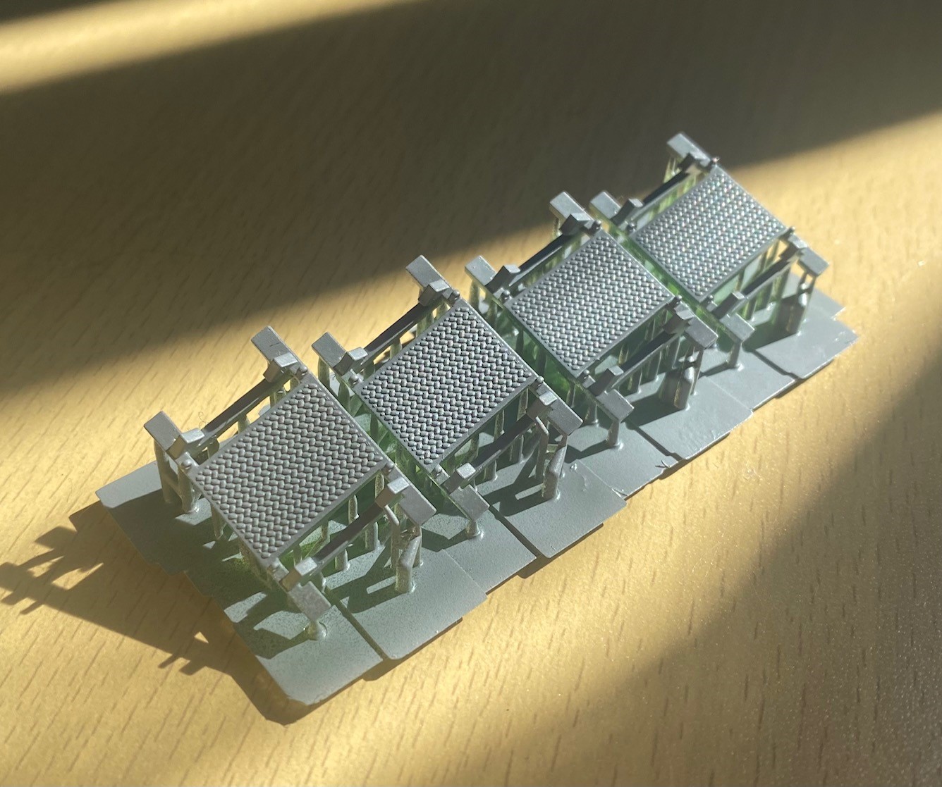 STL file Model Railway - Wheelset Cradles 🛤️・3D printable model to ...