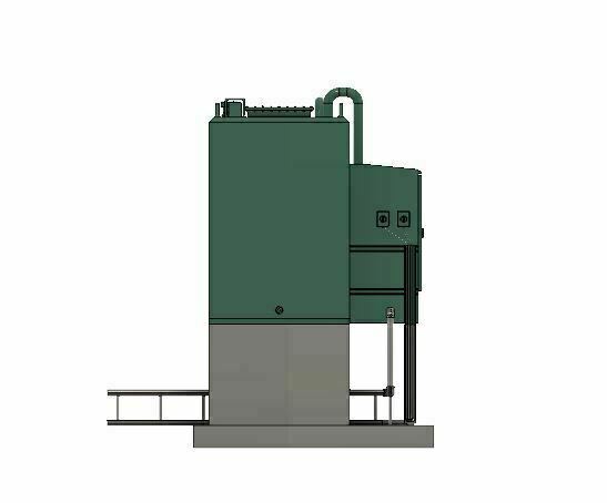 STL file Model Railway 4500L Oil Tank and Base 🛤️・3D printer model to ...