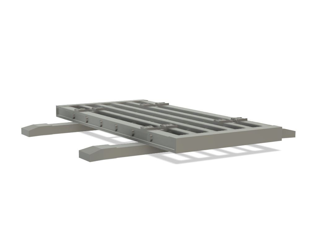 STL file Model Railway - TPWS Grids 🛤️・3D printing design to download・Cults