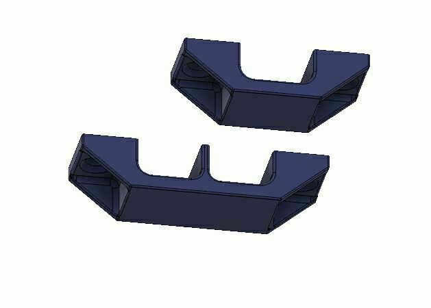 STL file Model Railway Railroad Cable Management Brackets 🛤️・3D print ...