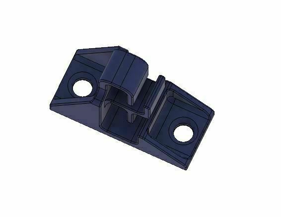 STL file Model Railway Railroad Cable Management Brackets 🛤️・3D print ...