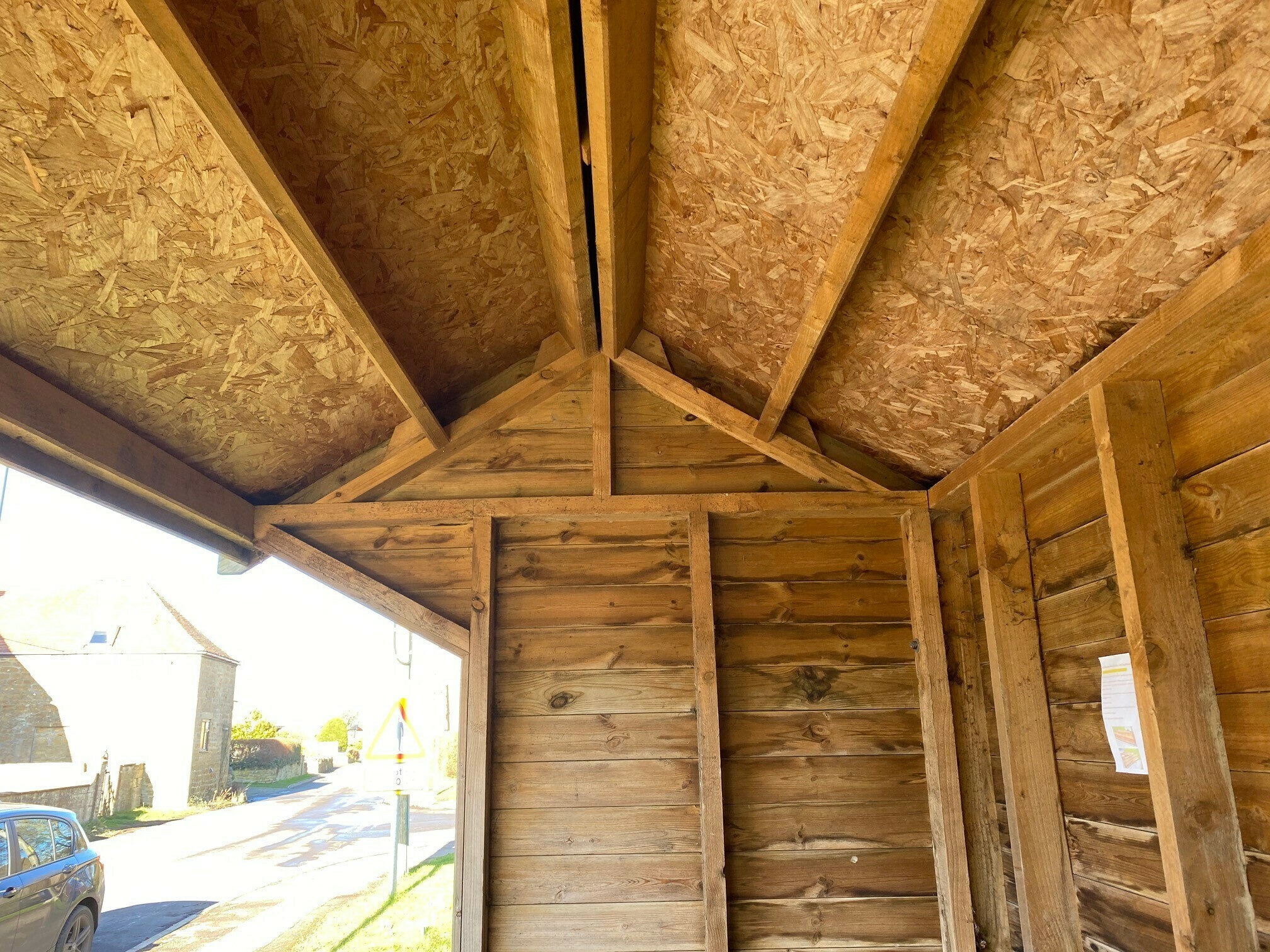 Archivo STL Parada de autobús de madera para modelismo ferroviario 🎠 ...