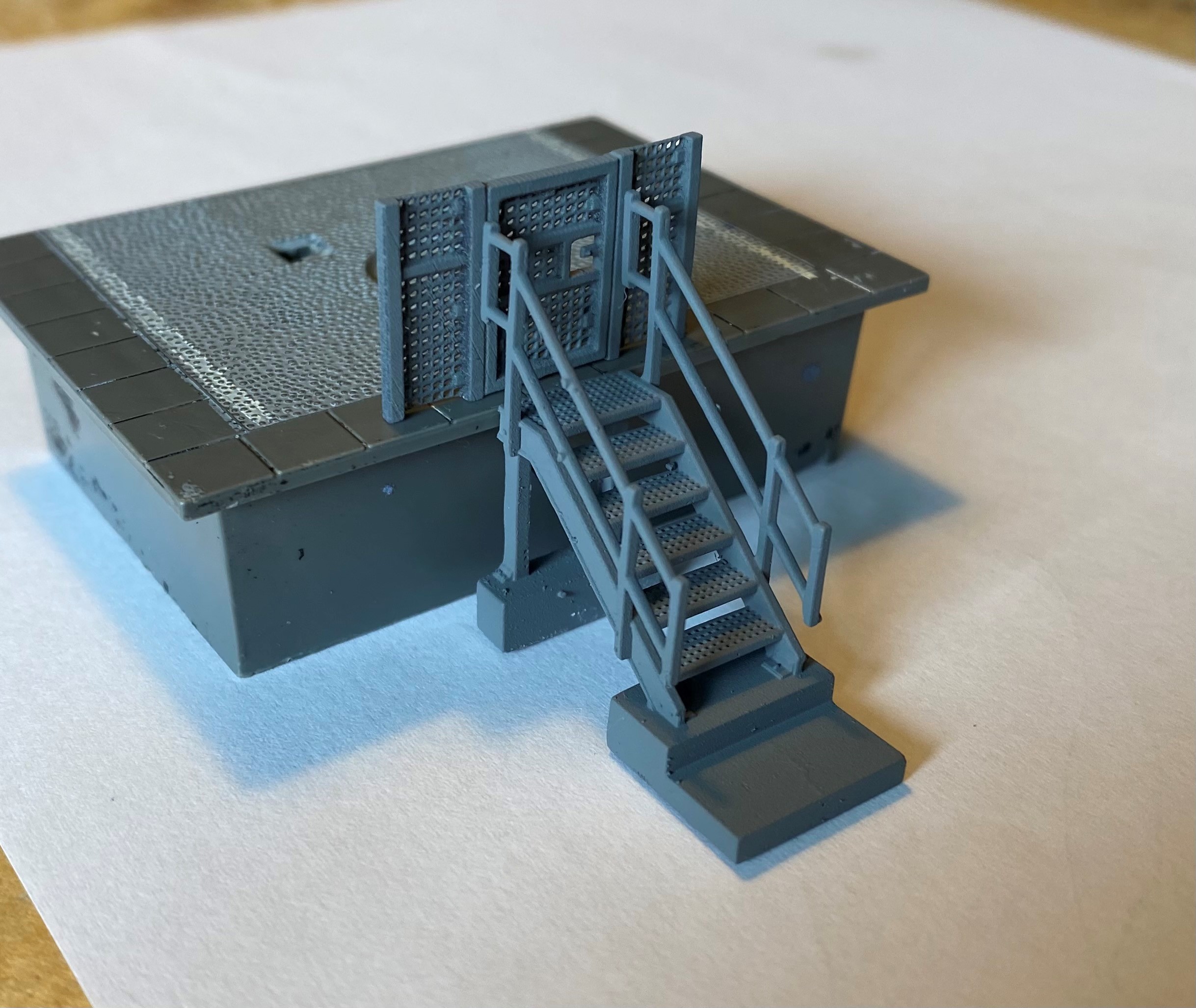 STL file Model Railway Platform Access Steps and Access Gate 🛤️・3D ...