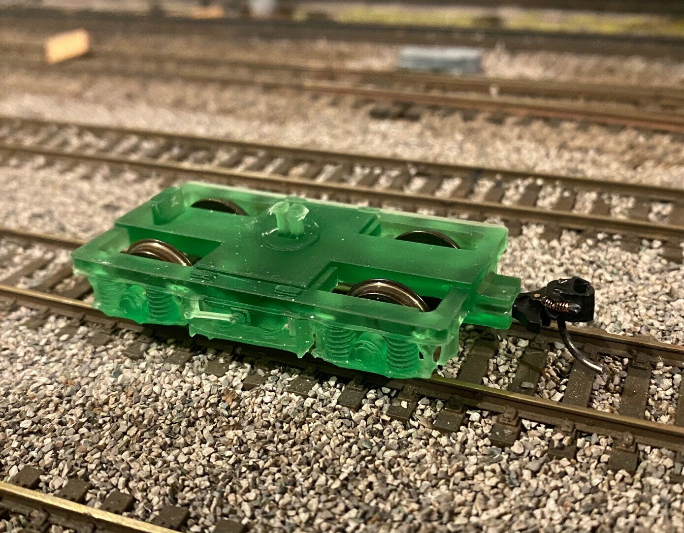 STL file OO MK2 and MK2A Coach Bogie with NEM Socket to fit Hornby ...