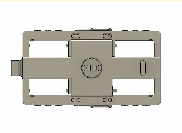 STL file OO MK2 and MK2A Coach Bogie with NEM Socket to fit Hornby ...