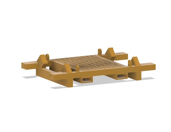 STL file Model Railway - Wheelset Cradles 🛤️・3D printable model to ...