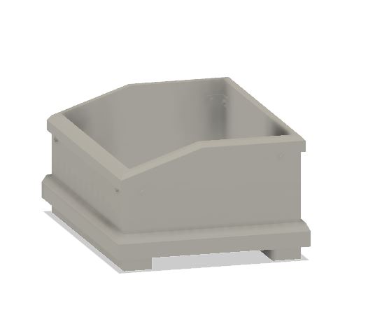STL file Model Railway Lineside Ballast or Chip Bins 🛤️・3D print object ...