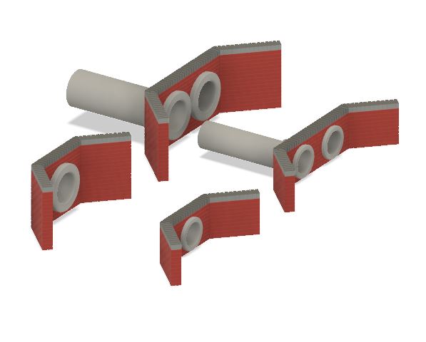 STL file Model Railway Brick Pipe Culverts 🛤️・3D printable design to ...