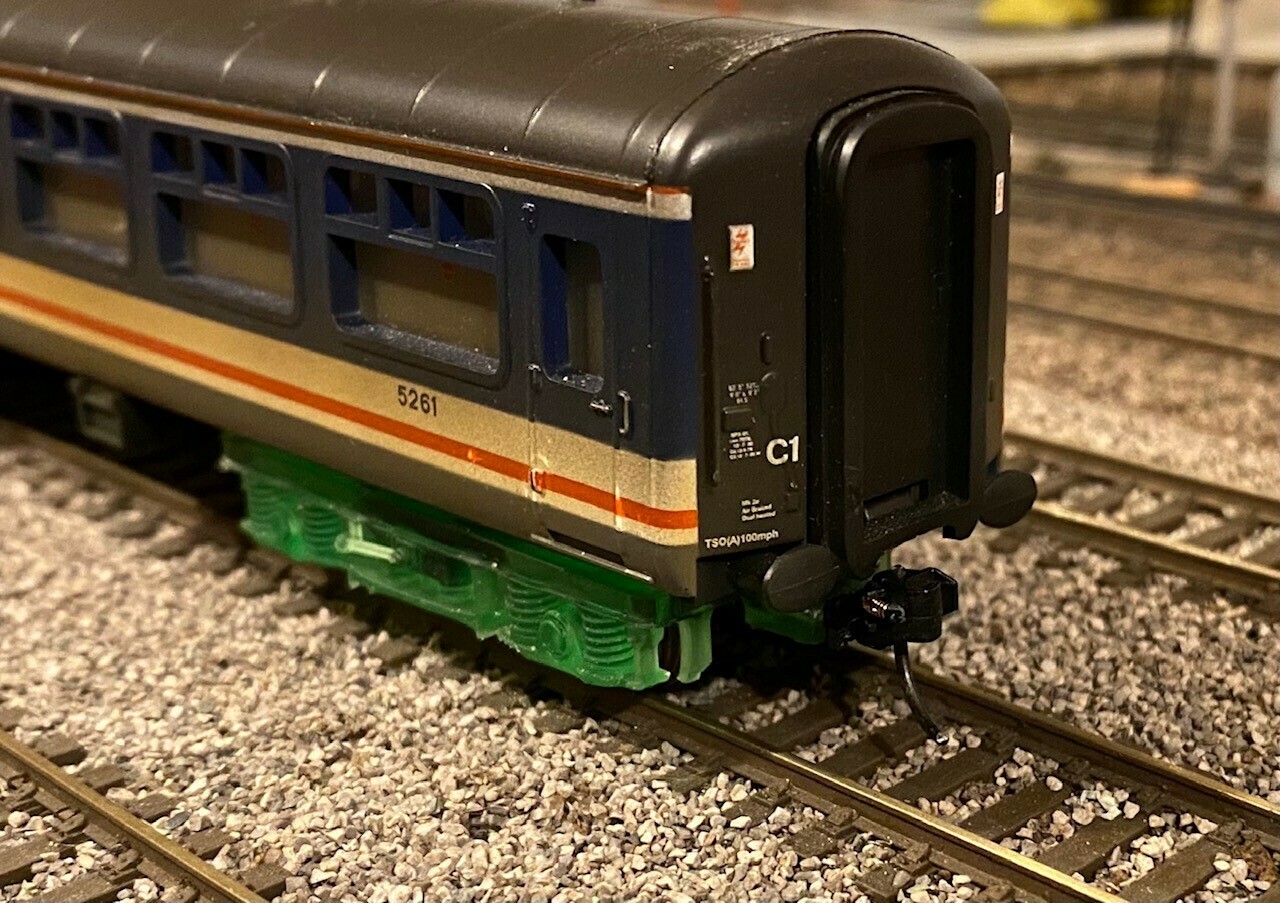 STL file OO MK2 and MK2A Coach Bogie with NEM Socket to fit Hornby ...