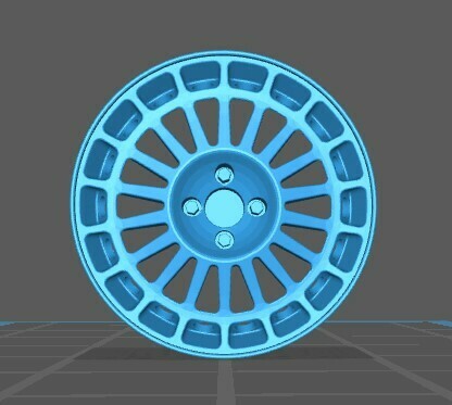 STL file Speedline Lancia Delta Rims・3D print design to download・Cults