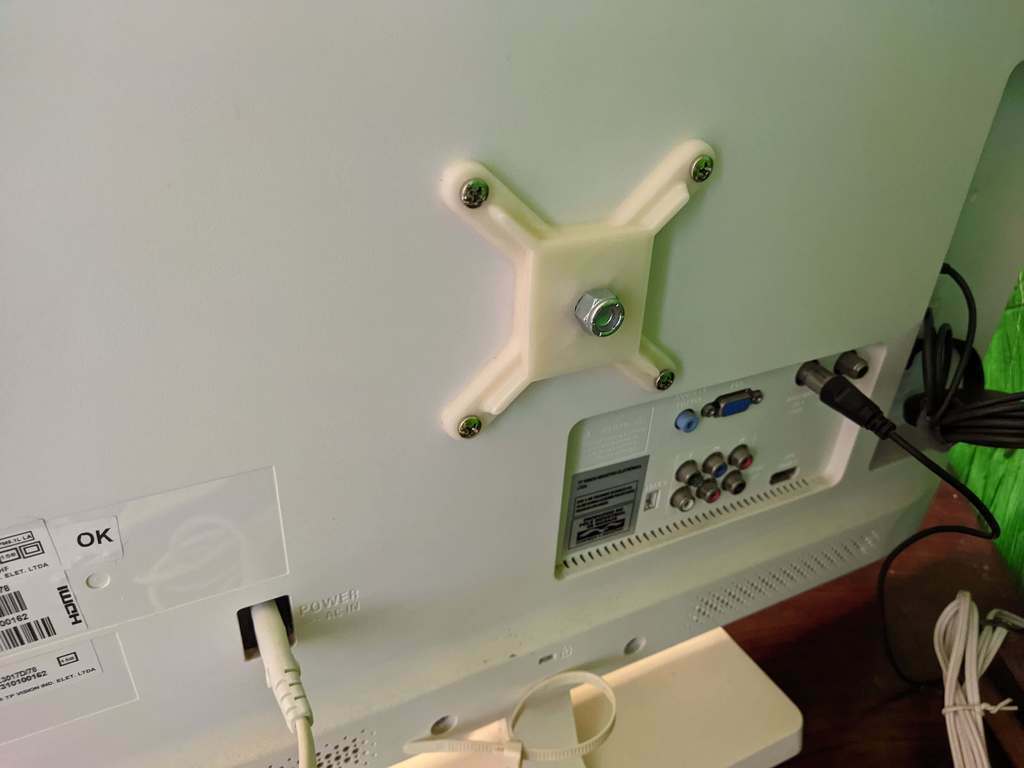 Free STL file Adaptation of TV mount 🏠・3D printer model to download・Cults