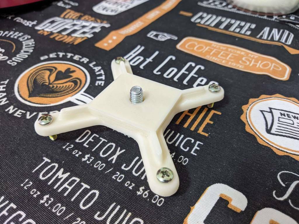 Free STL file Adaptation of TV mount 🏠・3D printer model to download・Cults