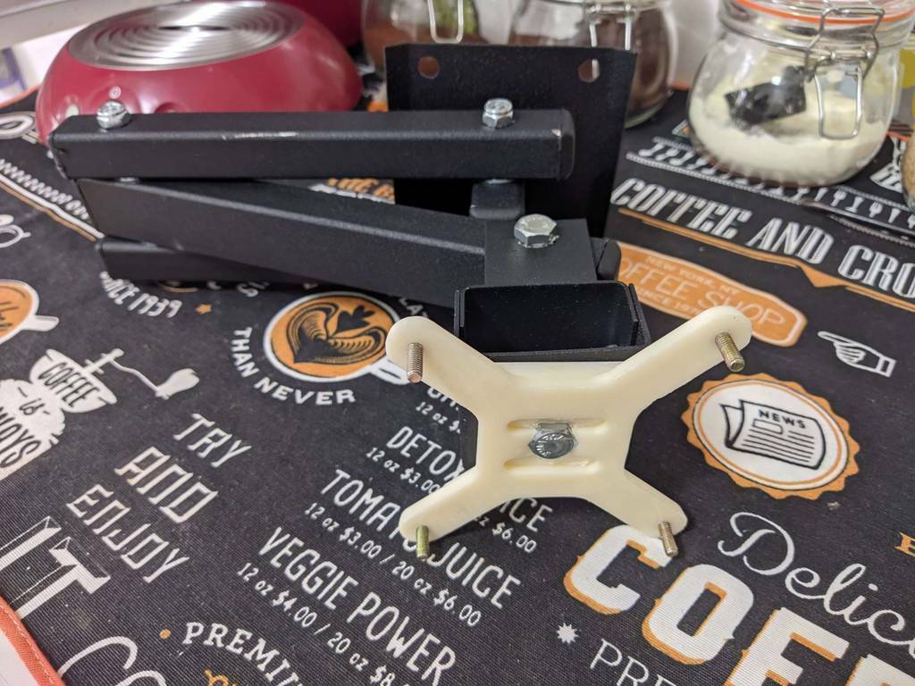 Free STL file Adaptation of TV mount 🏠・3D printer model to download・Cults