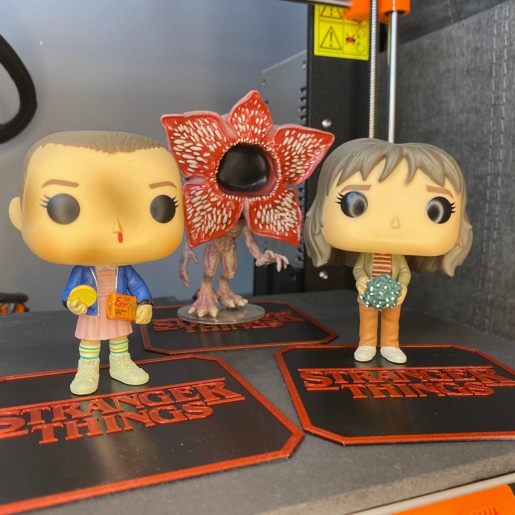 Archivo STL gratis Posavasos de Stranger Things・Diseño por impresión en ...