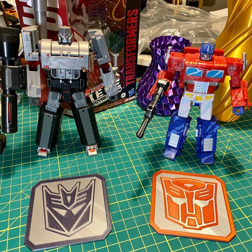 Free STL file Transformers Coasters・3D printable model to download・Cults