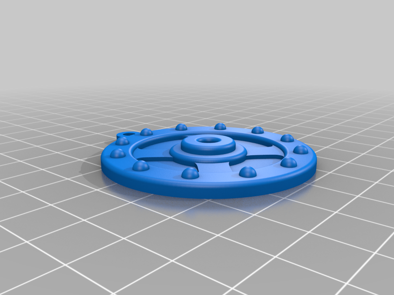 Free STL file He-Man Shield Keychain・3D printable design to download・Cults