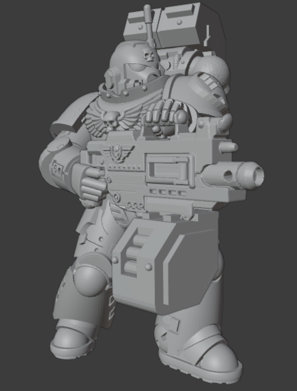 Free STL file Truescale Devastator Heavy Bolter 🎲・3D printable object ...