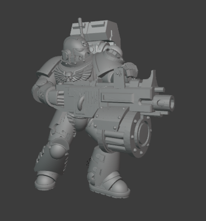 Free STL file Truescale Devastator Heavy Bolter 🎲・3D printable object ...