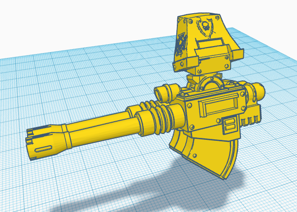 Free STL file Fist Contemptuous Mech with twin Cannon 🤜・3D printer ...