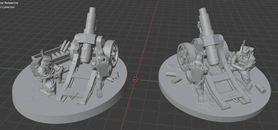 Free STL file Krieg Heavy Mortar Artillery 🧨・3D printing template to download・Cults