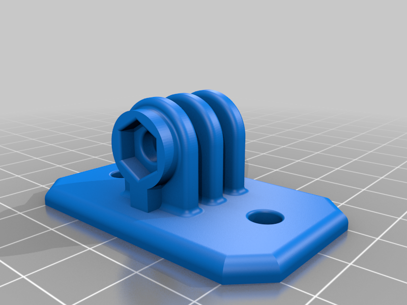 Free STL file Gopro mount・3D printable model to download・Cults