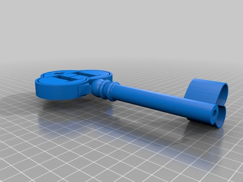 STL file Hugo Heart Key・3D printing template to download・Cults