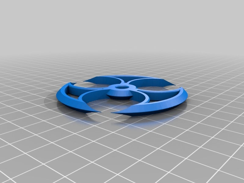 Download STL file Flying disk blade • 3D printing template ・ Cults