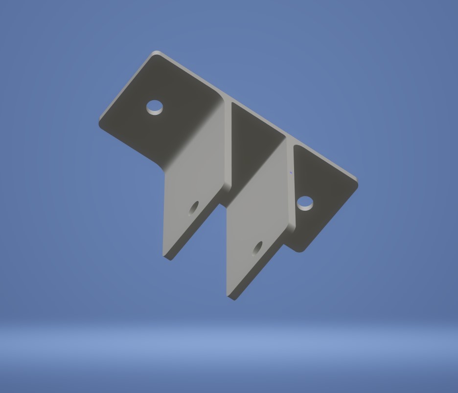 Free STL file Partition Two Ear Bracket・3D printing template to ...