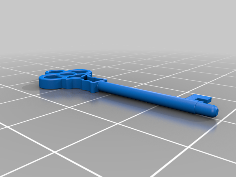 STL file Vintage design key・3D printable model to download・Cults