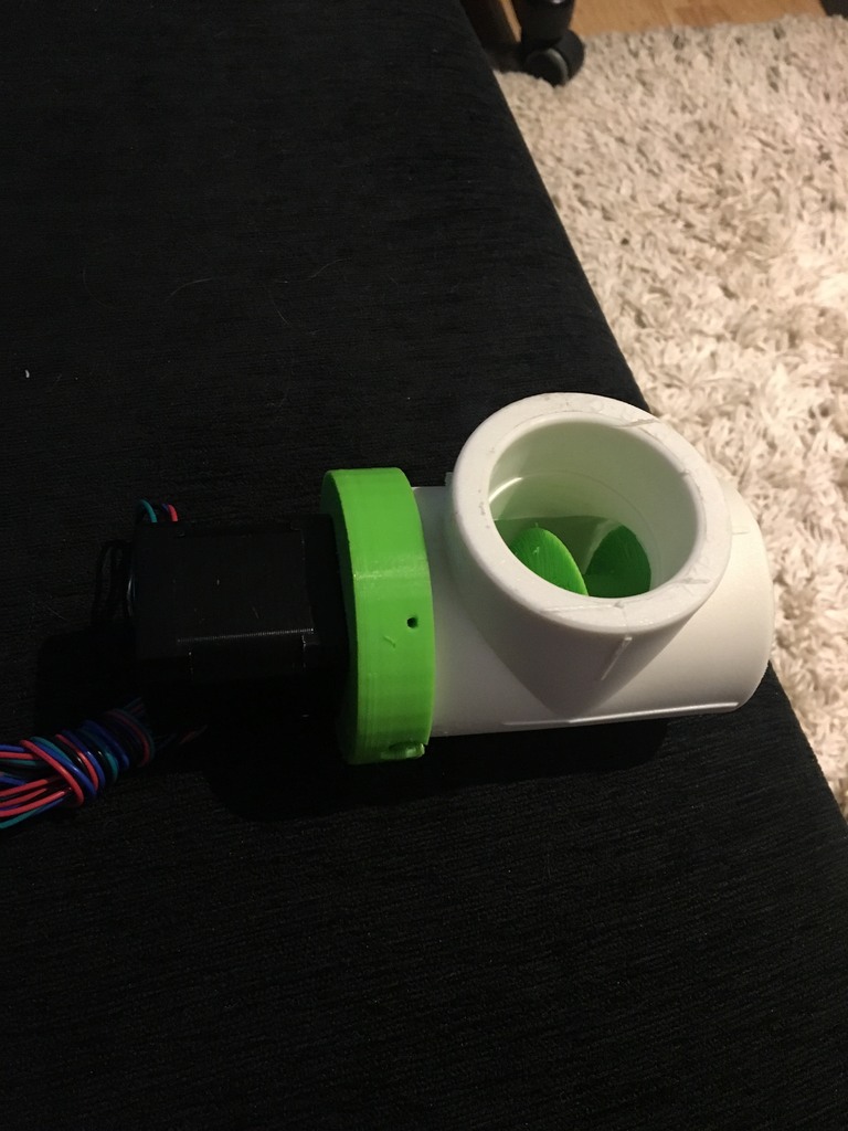 Free STL file Big Dog feeder with Nema 17 , arduino, stepper, servo ...