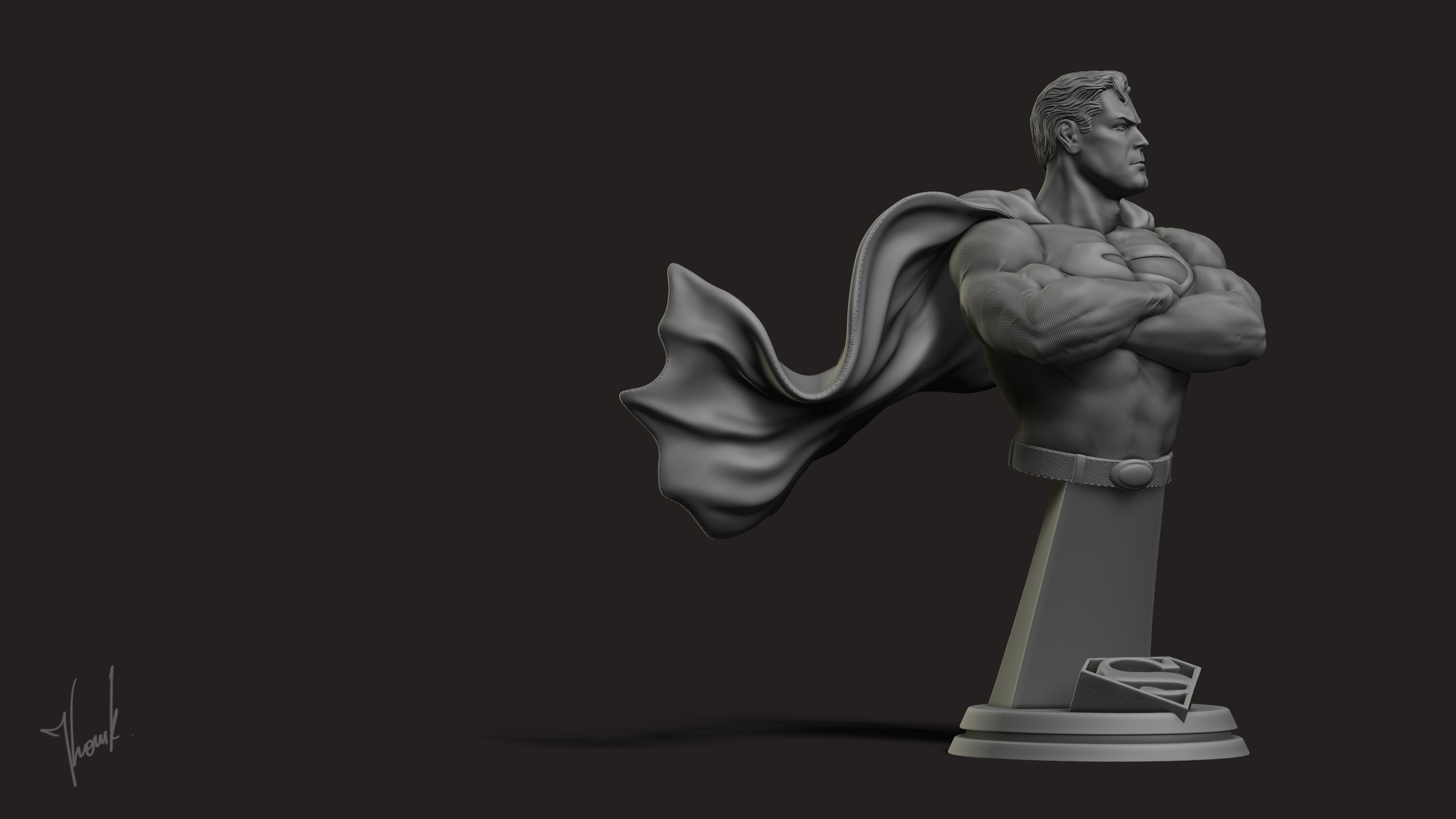 Файл STL SUPERMAN fanart bust alex ross style 3D print model 🦸‍♂️ ...