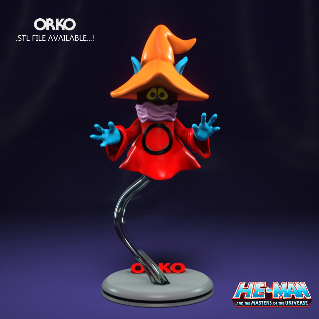 STL file ORKO - HE-MAN - MASTER OF UNIVERSE 3D print model・3D printing ...