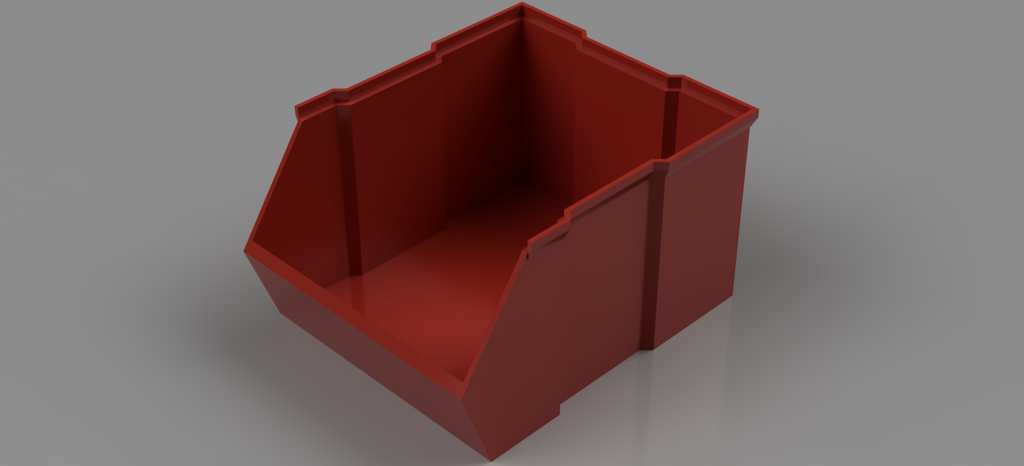 Archivo STL gratis Caja grande apilable・Plan imprimible en 3D para ...