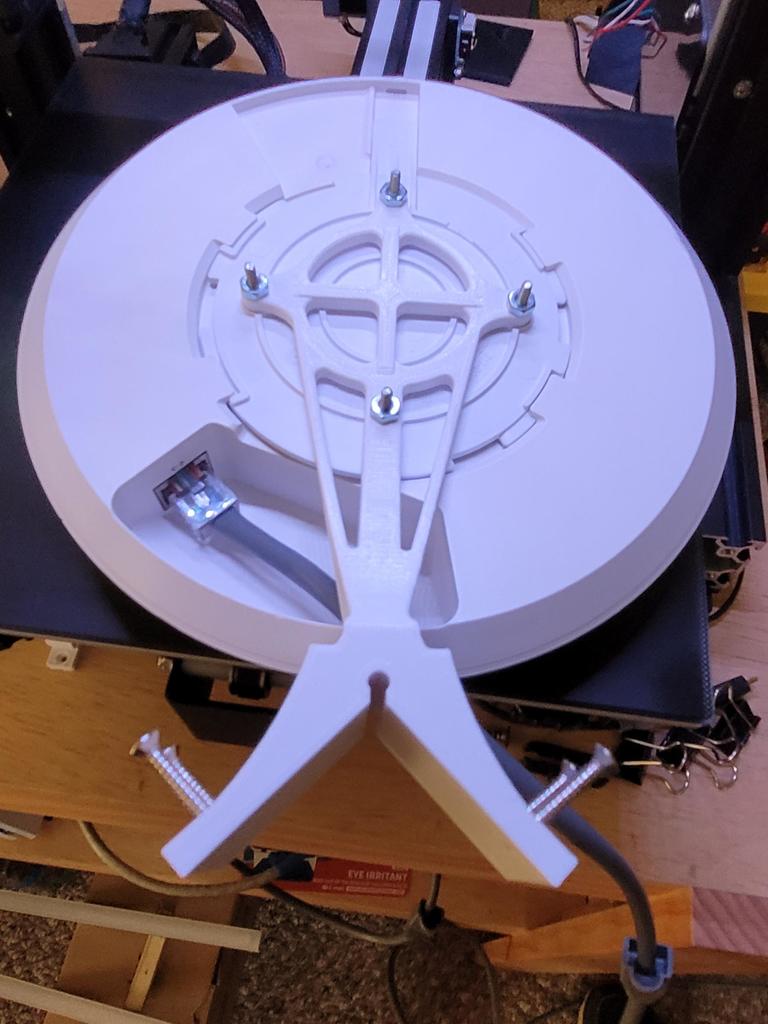 Fichier 3D gratuit Ubiquiti AP Corner Mount・Modèle imprimable en 3D à ...